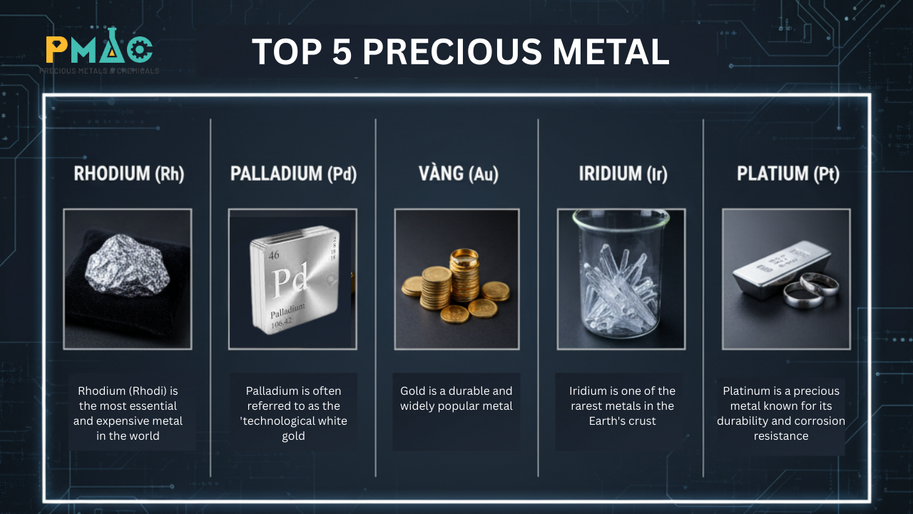 Metals More Precious Than Gold? Top 5 Most Valuable Metals in the World ...